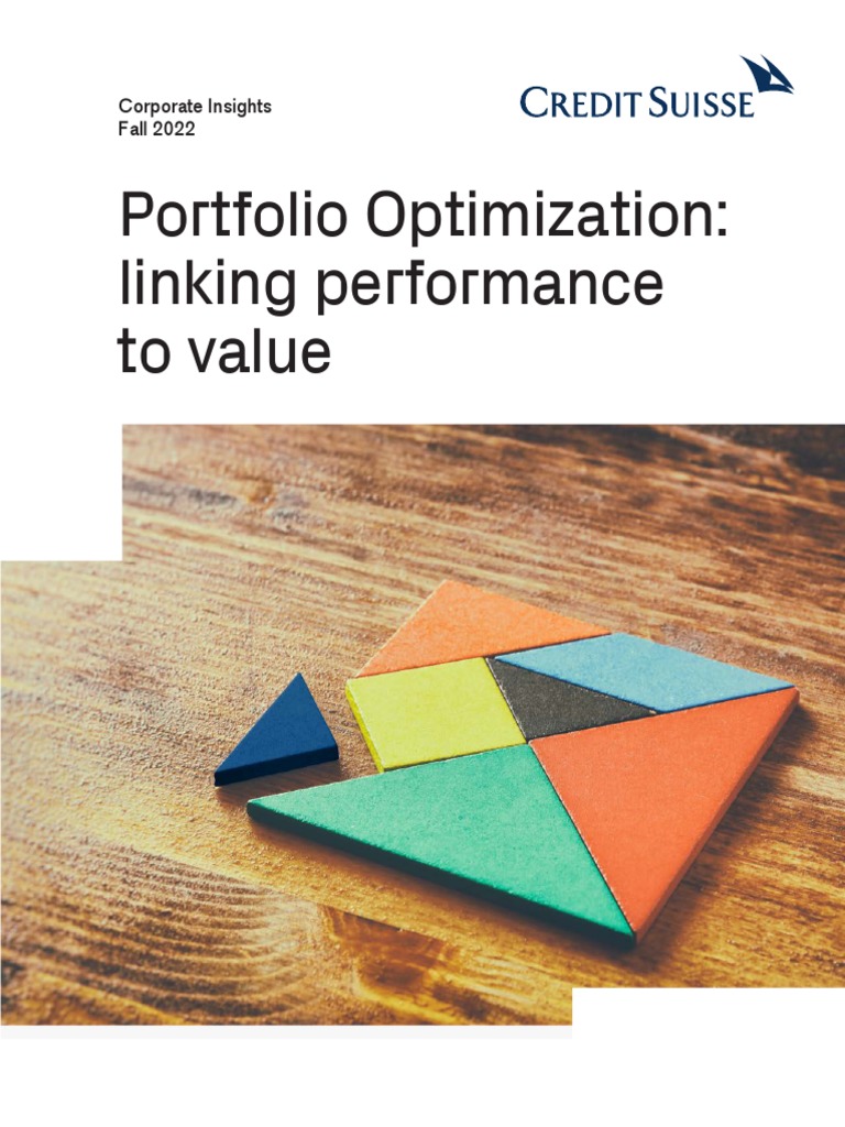 csci-2022-q4-portfolio-optimization | PDF | Valuation (Finance) | Discounted Cash Flow