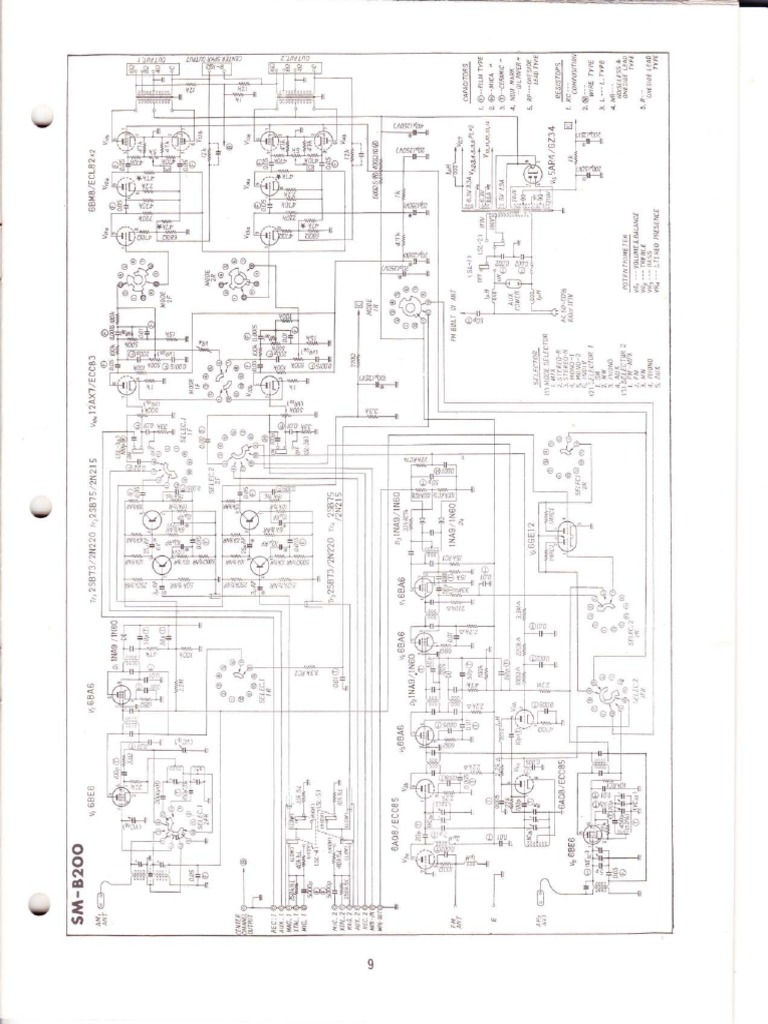 Pioneer sm-b200 Schematic | PDF