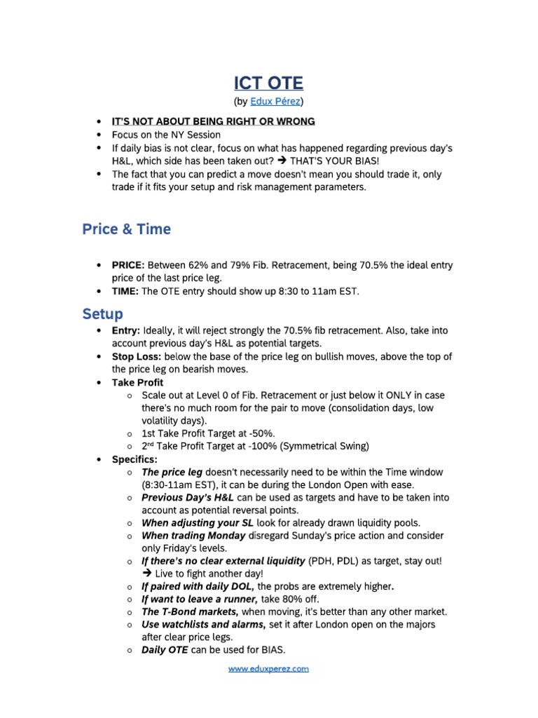 ICT OTE Series Notes | PDF