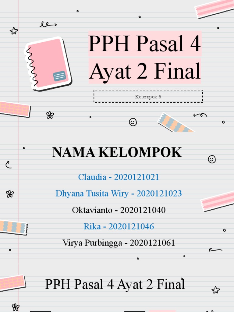 PPh Pasal 4 Ayat 2: Panduan dan Contoh | PDF