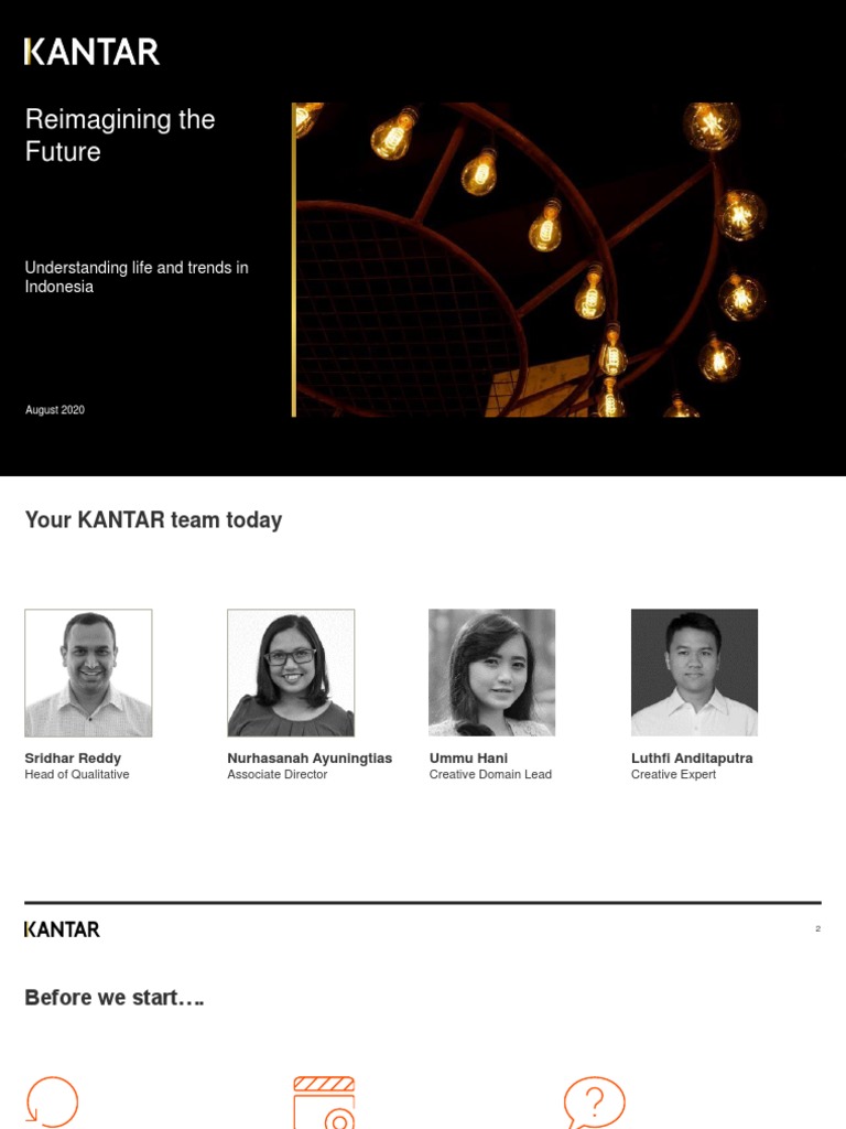 KANTAR - Reimagining The Future Understanding Life and Trends in ...