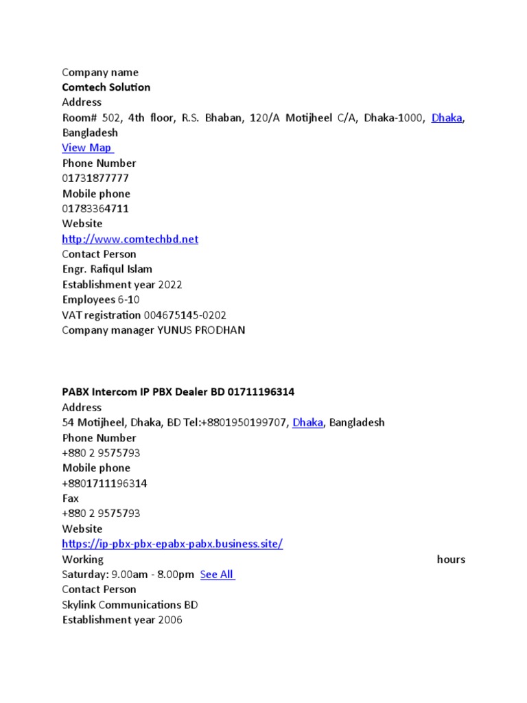 PABX | PDF | Telecommunications Equipment | Business