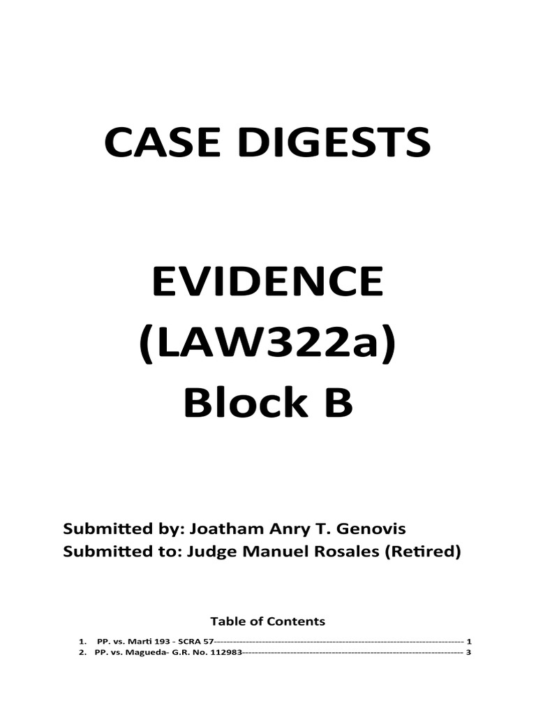 Case Digests | PDF