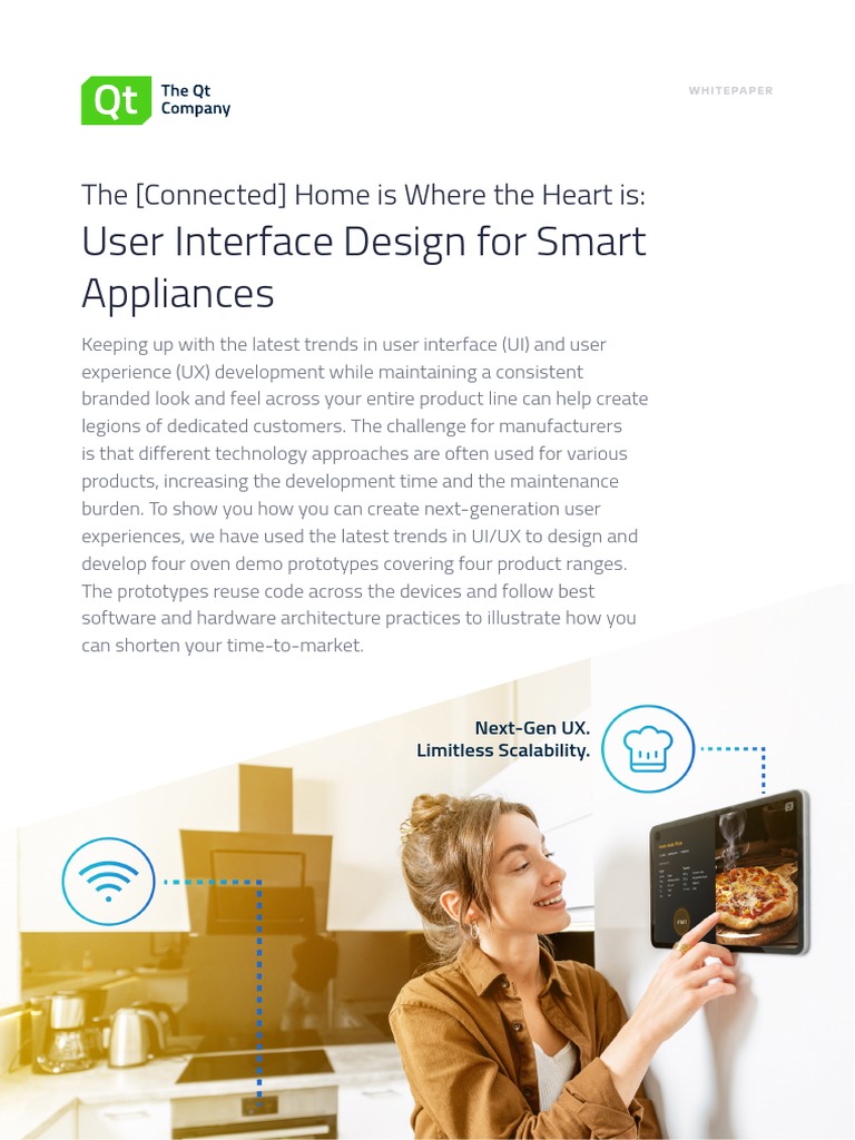 2021-10-21 QT Whitepaper UI Design For Smart Appliances | PDF | User ...