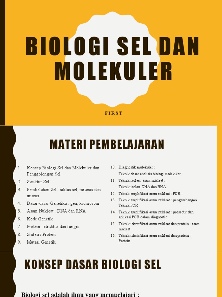 Biologi Sel Dan Molekuler NEW | PDF