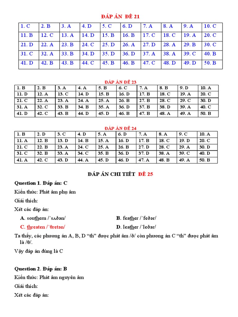 English GCSE Test For Vietnamese Student | PDF