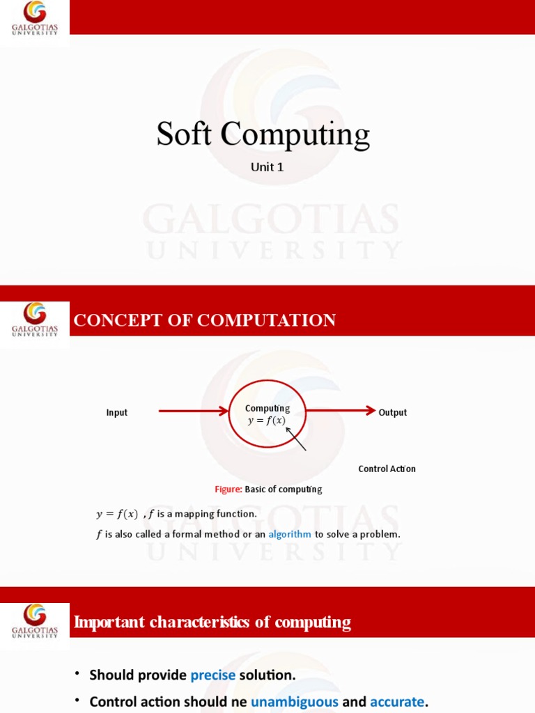 Soft Computing Unit1 Pdf Fuzzy Logic Artificial Neural Network