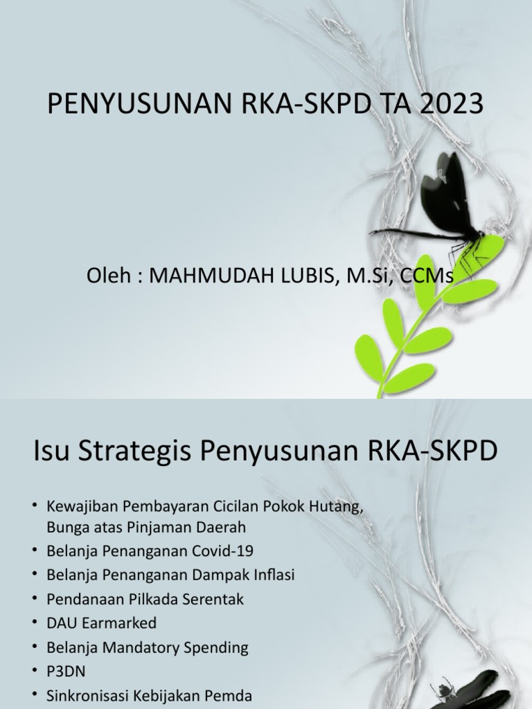 Bimtek Rka 2023 | PDF