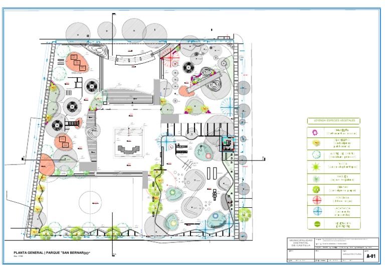 Planta General Parque San Bernardo | PDF