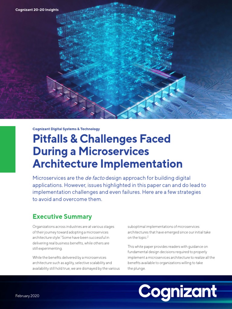 Pitfalls and Challenges Faced During A Microservices Architecture ...