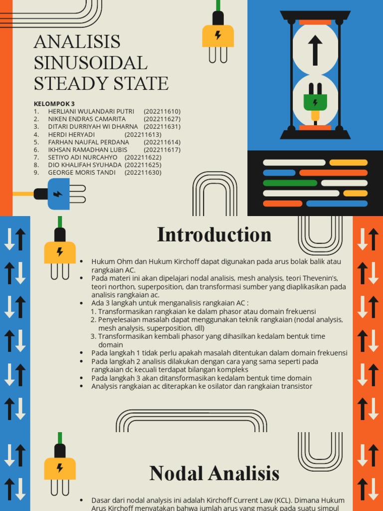 Kelompok 3 Analisis Sinusoidal Steady State | PDF