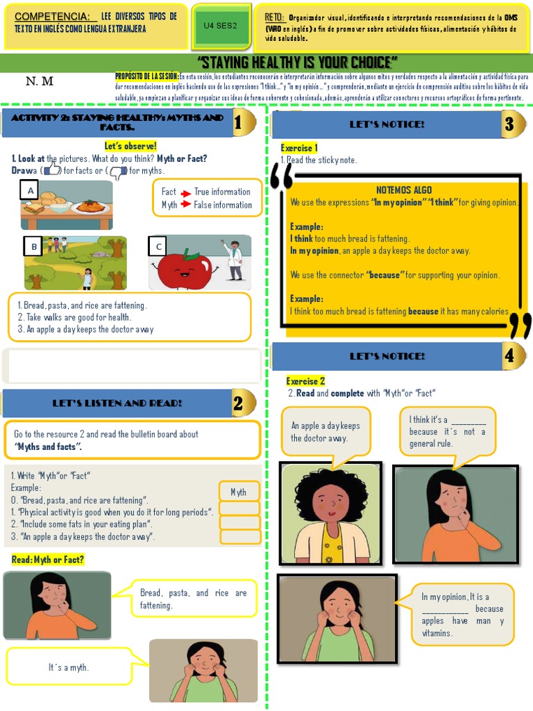 Staying Healthy Is Your Choice | PDF