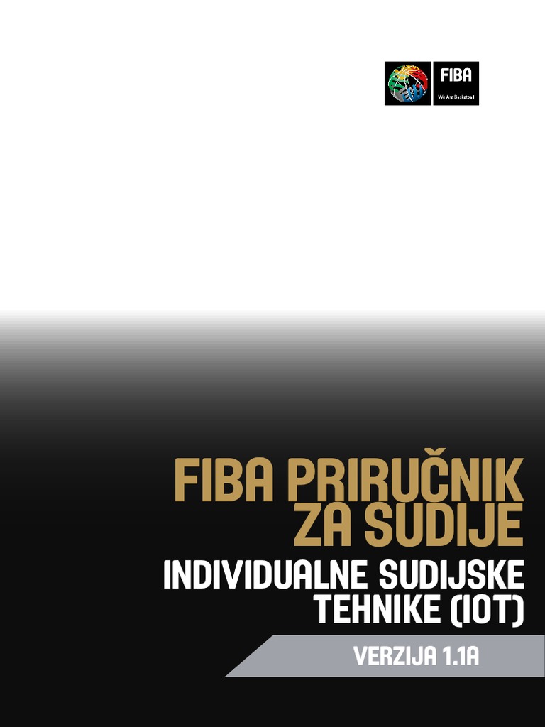 FIBA Referee Manual IOT v1 1a Dec2020 BIH | PDF