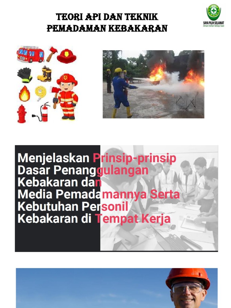 Teori API & Teknik Pemadaman Kebakaran | PDF