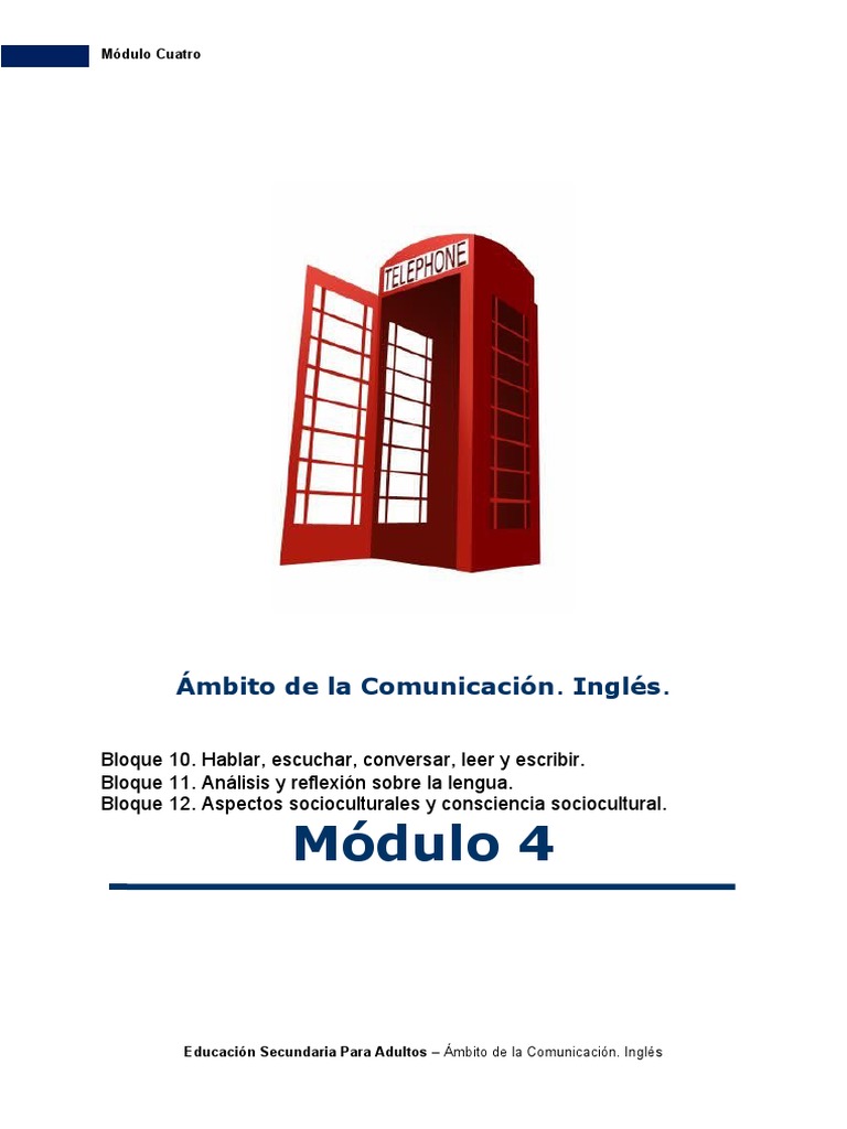 Ingles Modulo 4 | PDF | Verbo | Asunto (gramática)