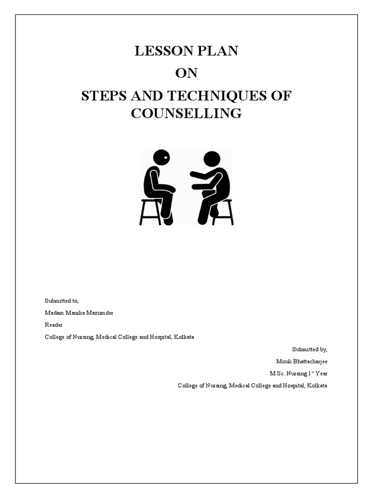 Lesson Plan Front Page | PDF