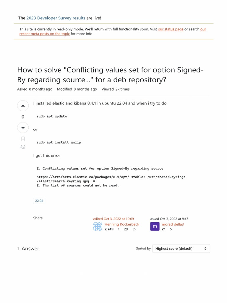 How To Solve Conflicting Values Set For Option Signed by Regarding Source F | PDF
