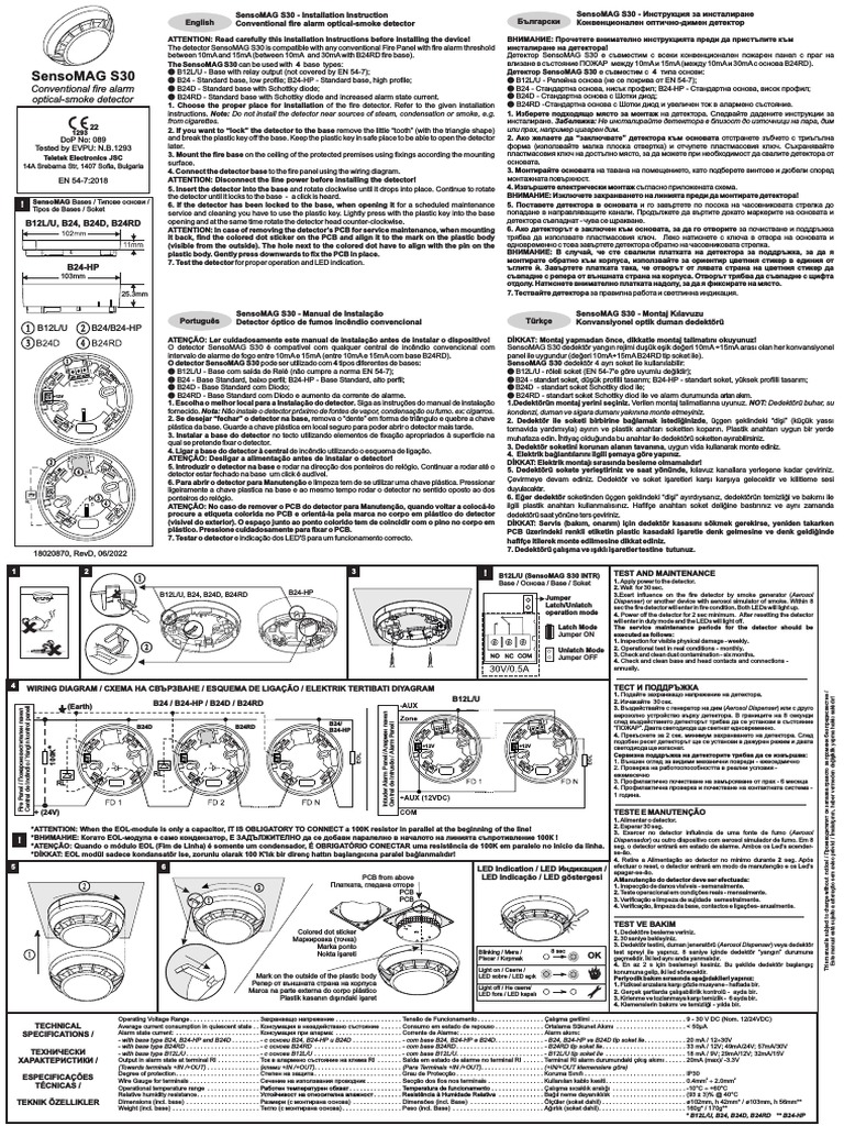SensoMAG S30 RevD 062022 | PDF