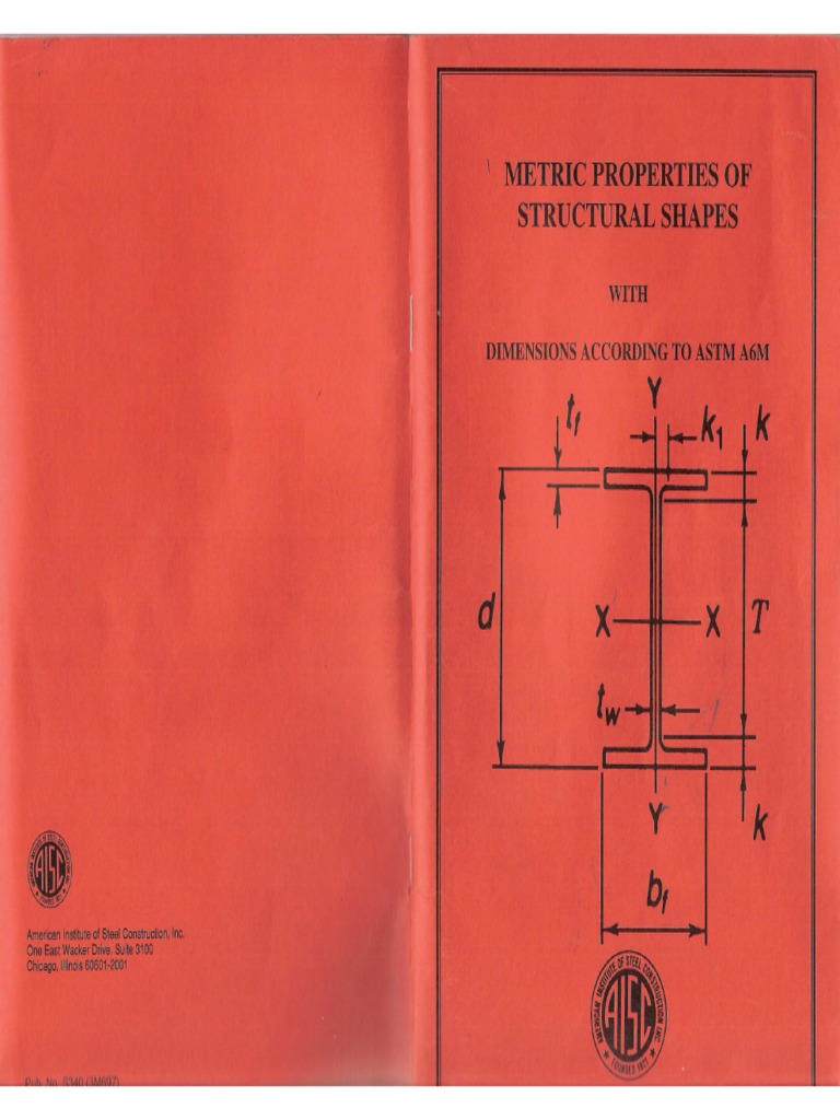 93135066-Metric-Properties-of-Structural-Shapes-AISC-1 | PDF