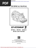 ZF Transmission Fault Codes Overview | PDF