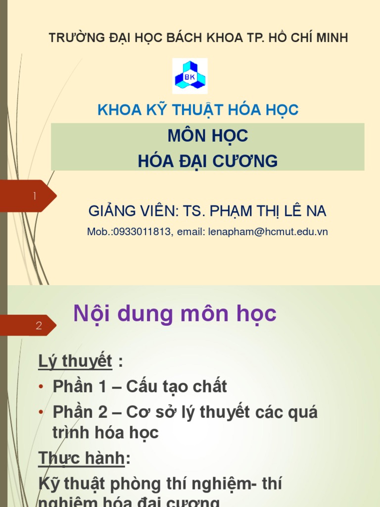 Chuong 2. Cau Tao Nguyen Tu-Bai Giang | PDF
