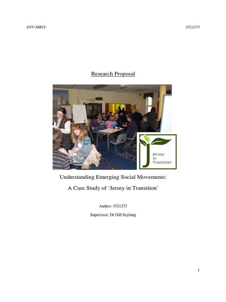 Research Proposal - Final | PDF | Sustainability | Identity (Social ...