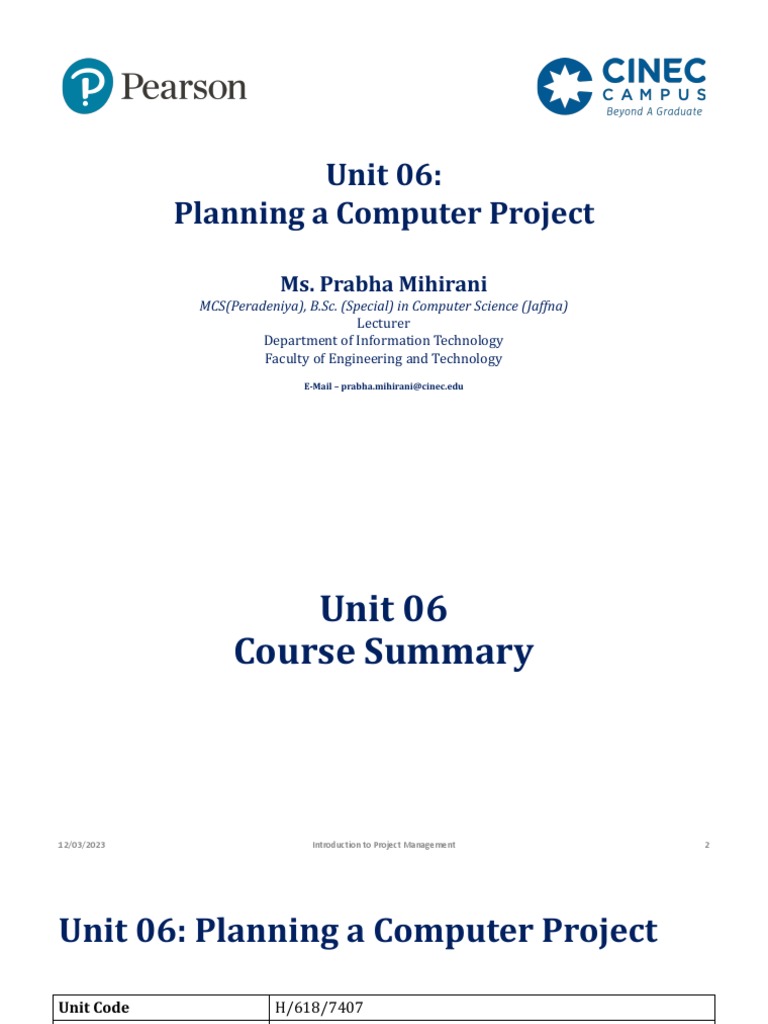 Chapter 1 - Introduction To Project Management | PDF | Project ...