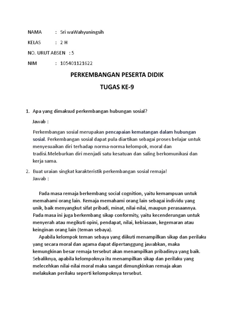 Sri Wahyuningsih | PDF