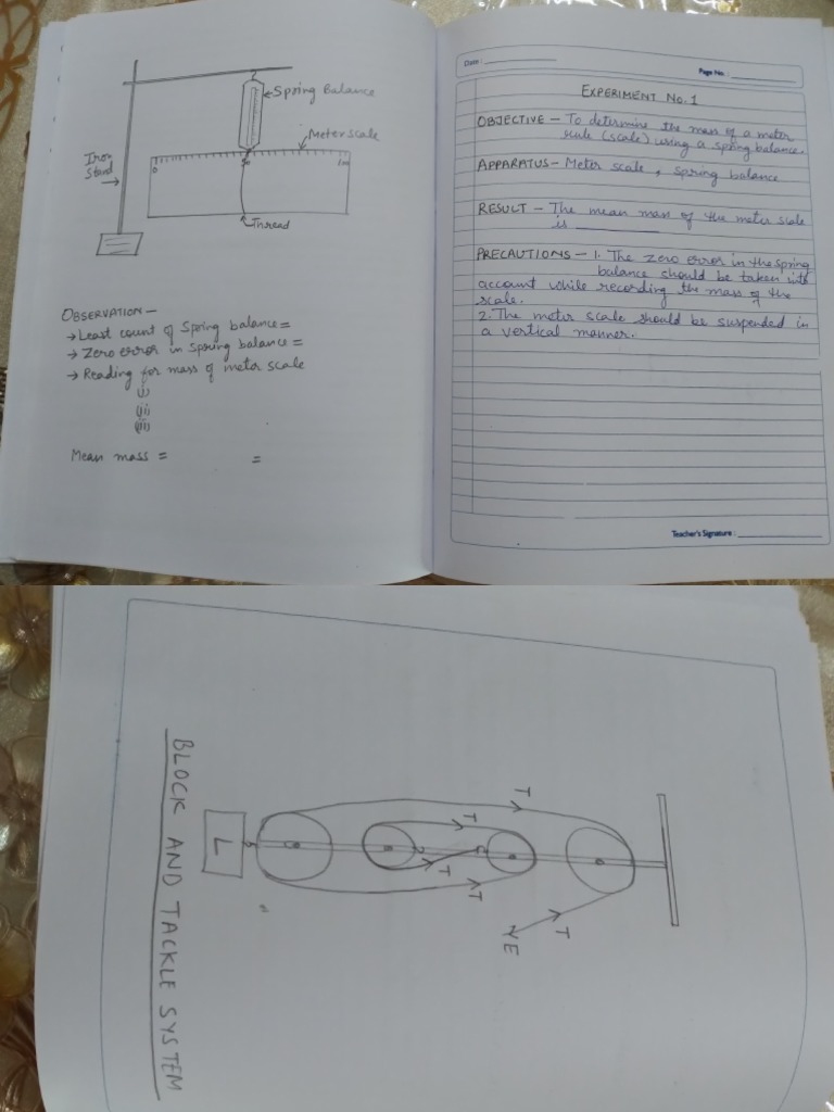 Physics Practical Class 10 | PDF