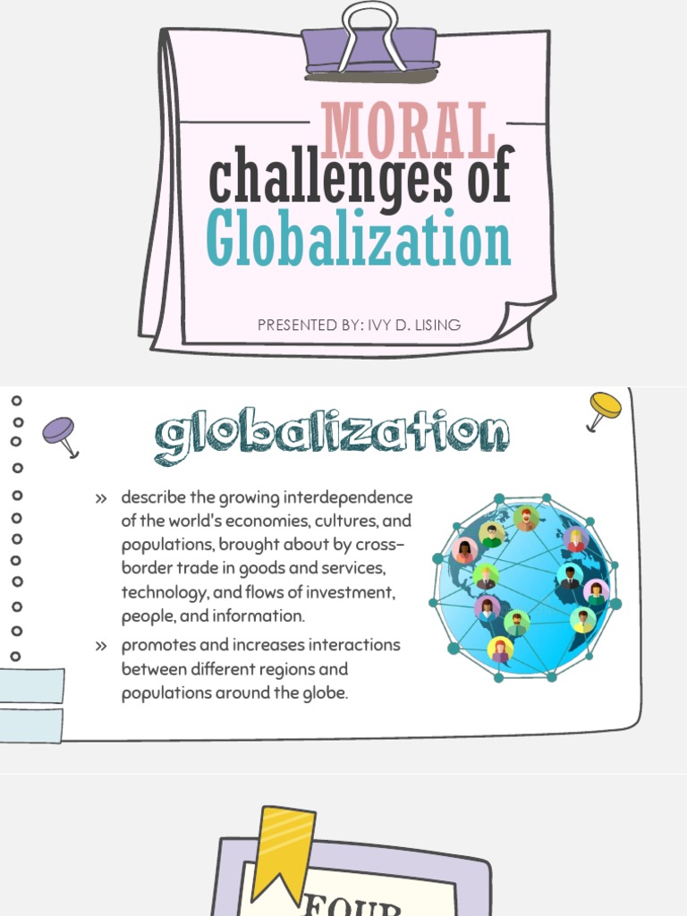 Moral Challenges of GLOBALIZATION | PDF | Sweatshop | Globalization