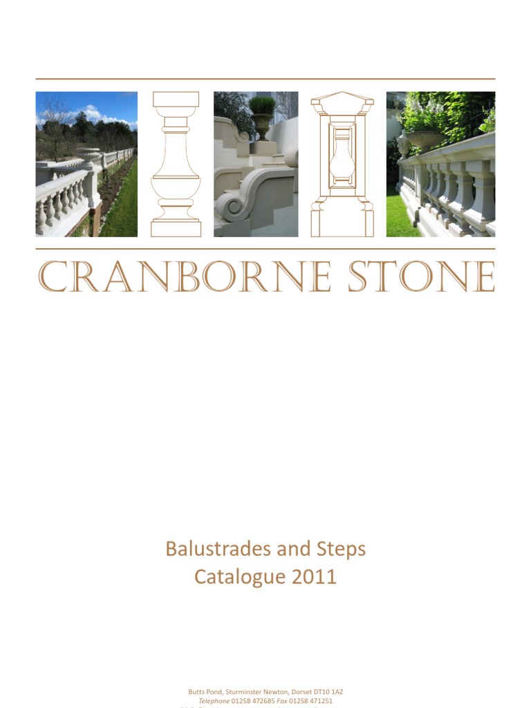 1880-Balustrade - and - Steps v1 | PDF | Architectural Elements | Architectural Design