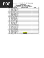 Contoh Kartu SPP Les Privat | PDF