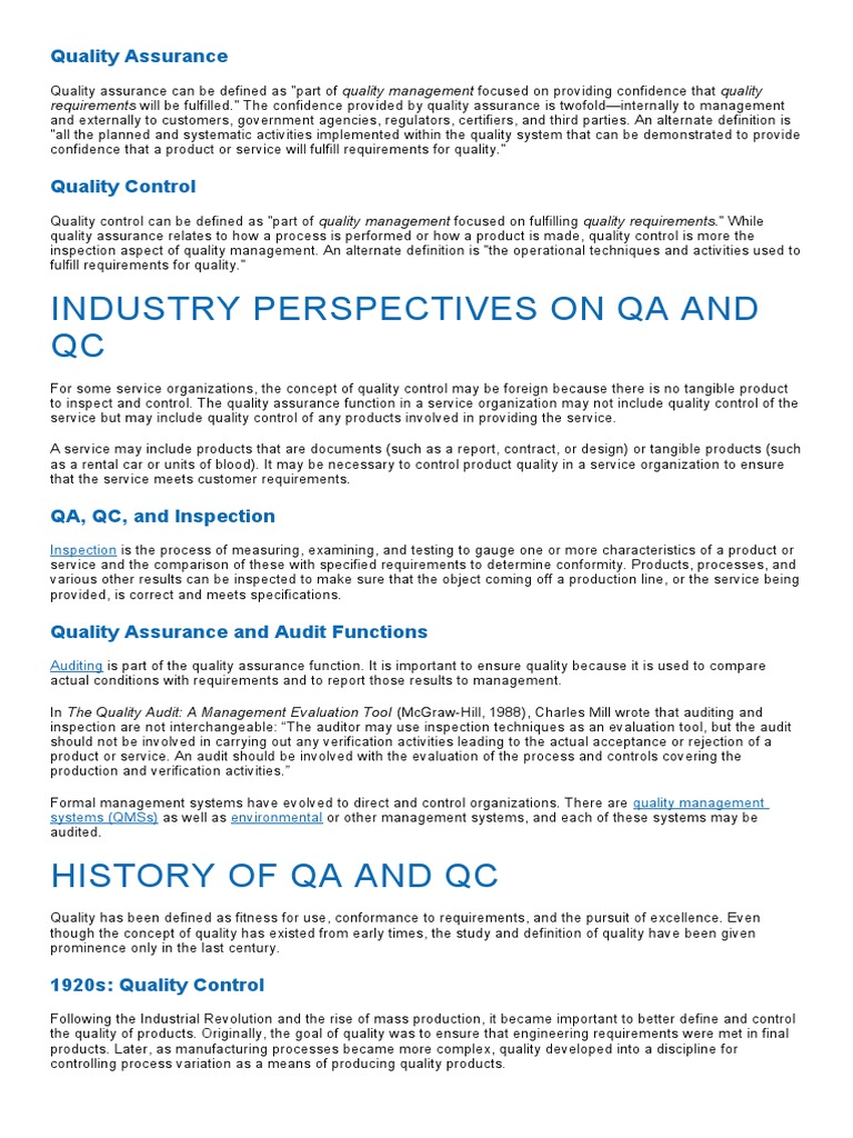Quality Control Report | PDF | Quality Assurance | Reliability Engineering