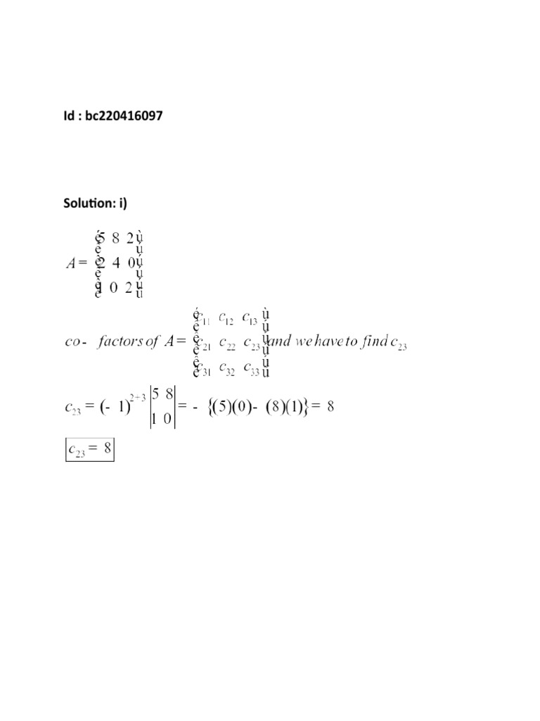 MTH 102 Assignment 2 | PDF