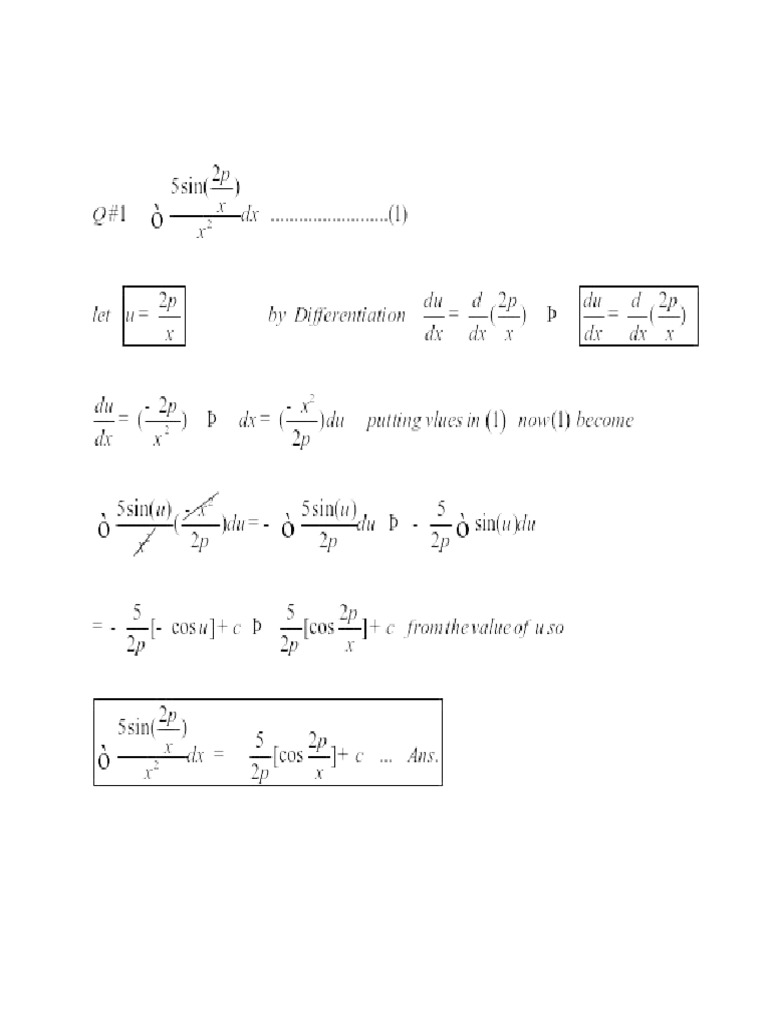 MTH 101 Assignment 2 | PDF