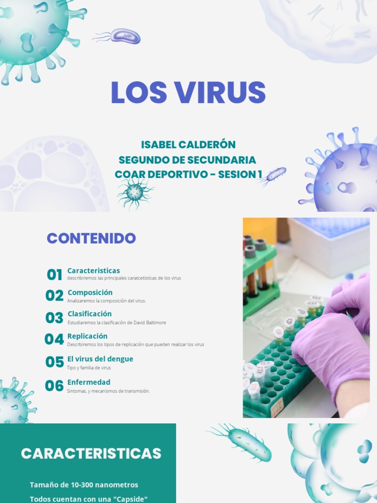 PPT-S1-U1 Los Virus | PDF | Virus | Medicina CLINICA