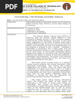 Web Based and Mobile App OJT Record Monitoring System | PDF
