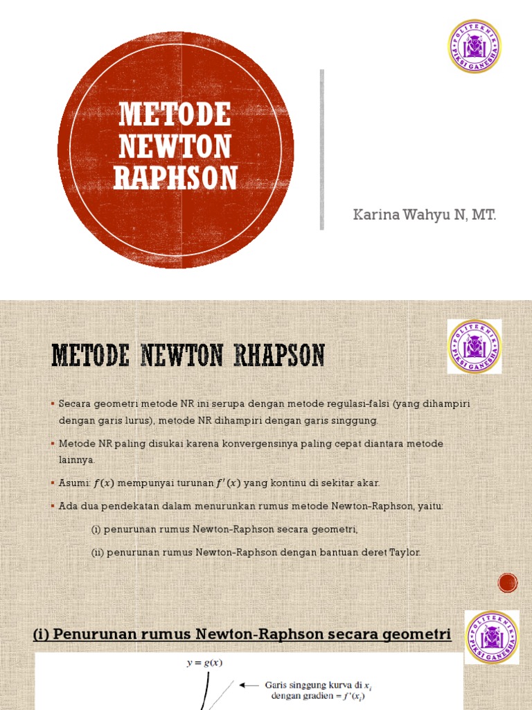 Metode Newton Rhapson - KRN | PDF