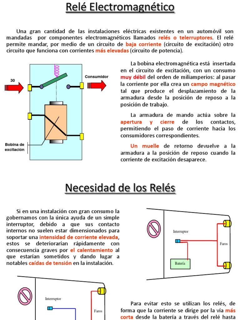 Estudio de Reelé | PDF | Relé | Equipo eléctrico