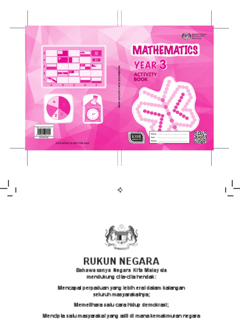 Year 3 Mathematics Activity Book | PDF | Subtraction | Money