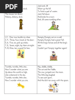 Nursery Rhyme Book | PDF | Children's Music | Traditional Children's Songs