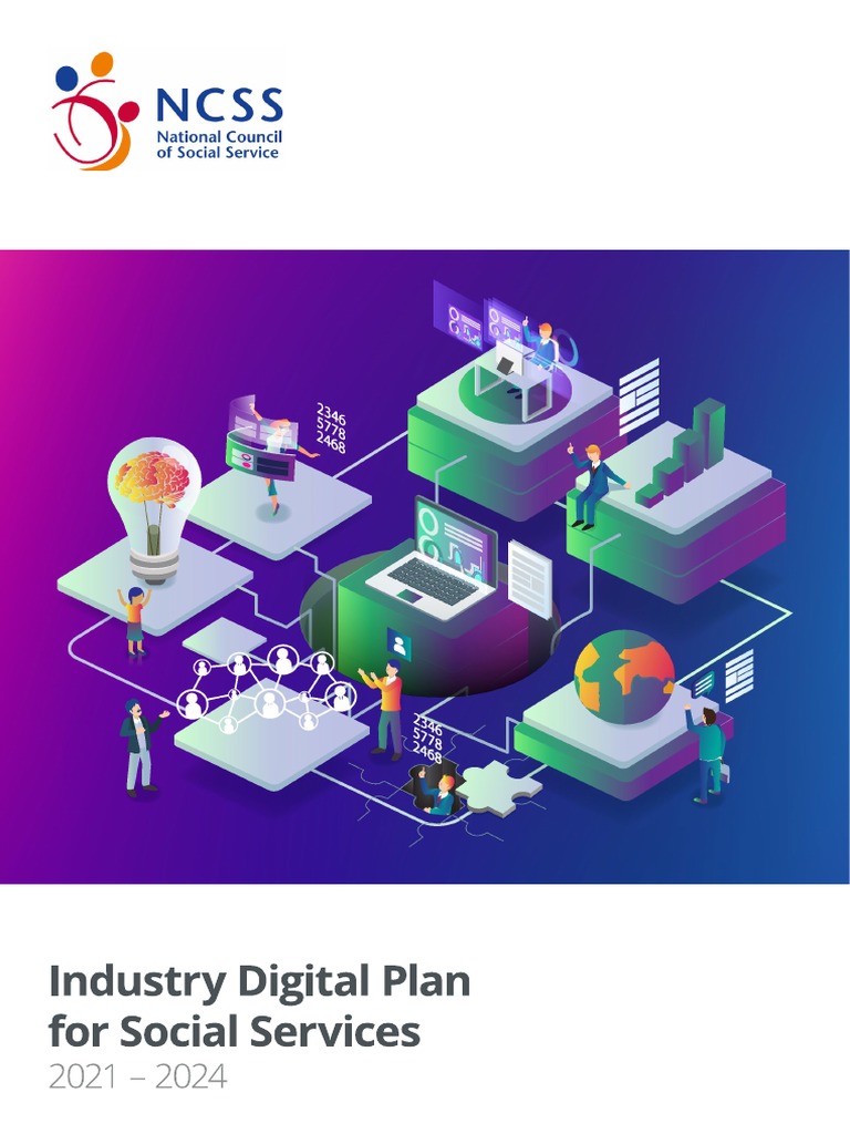 Industrydigitalplanforsocialservices | PDF | Computer Security | Security
