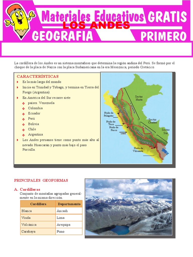 LOS ANDES | PDF | Andes | Perú