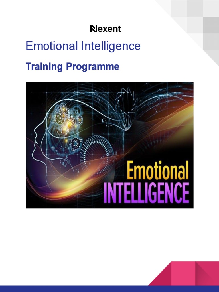 Brochure for Emotional Intelligence | PDF | Emotional Intelligence ...