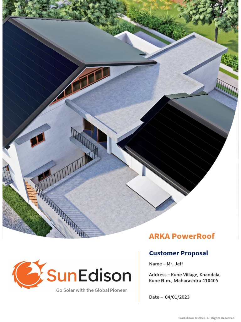 Arka Collection - Mr. Jeff - PowerRoof | PDF | Arbitration | Solar Energy
