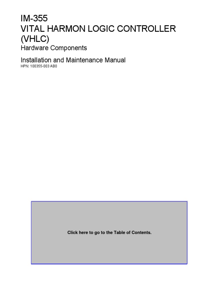 VHLC Manual | PDF | Computer Program | Programming