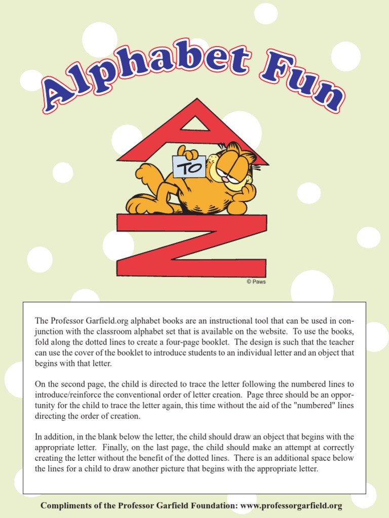 Alphabet Book Activity Guide | PDF | Linguistics