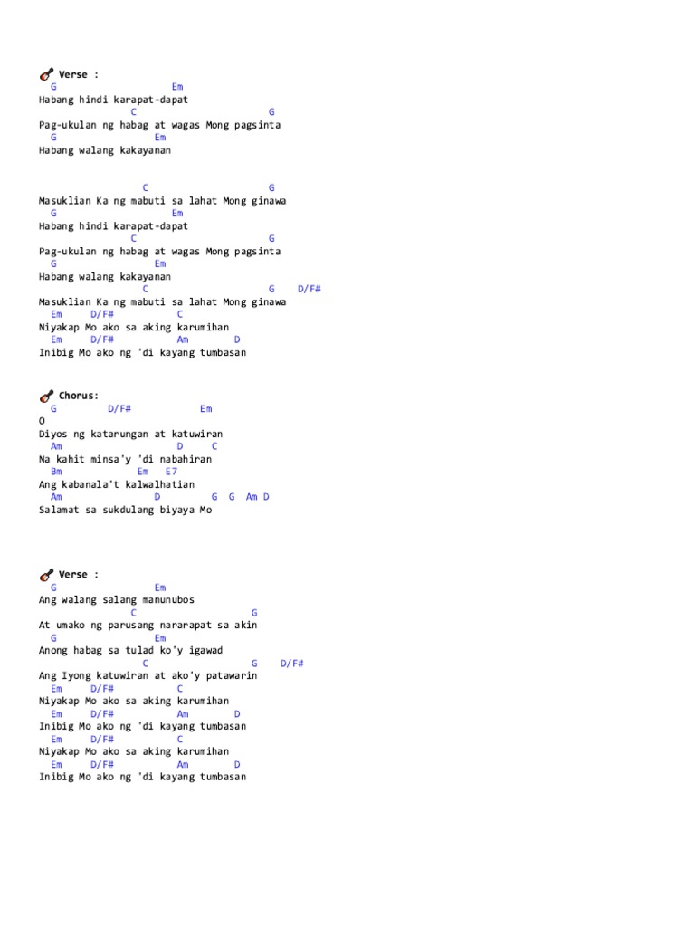 SUKDULANG BIYAYA Chords by Musiktha _ Chords Explorer | PDF
