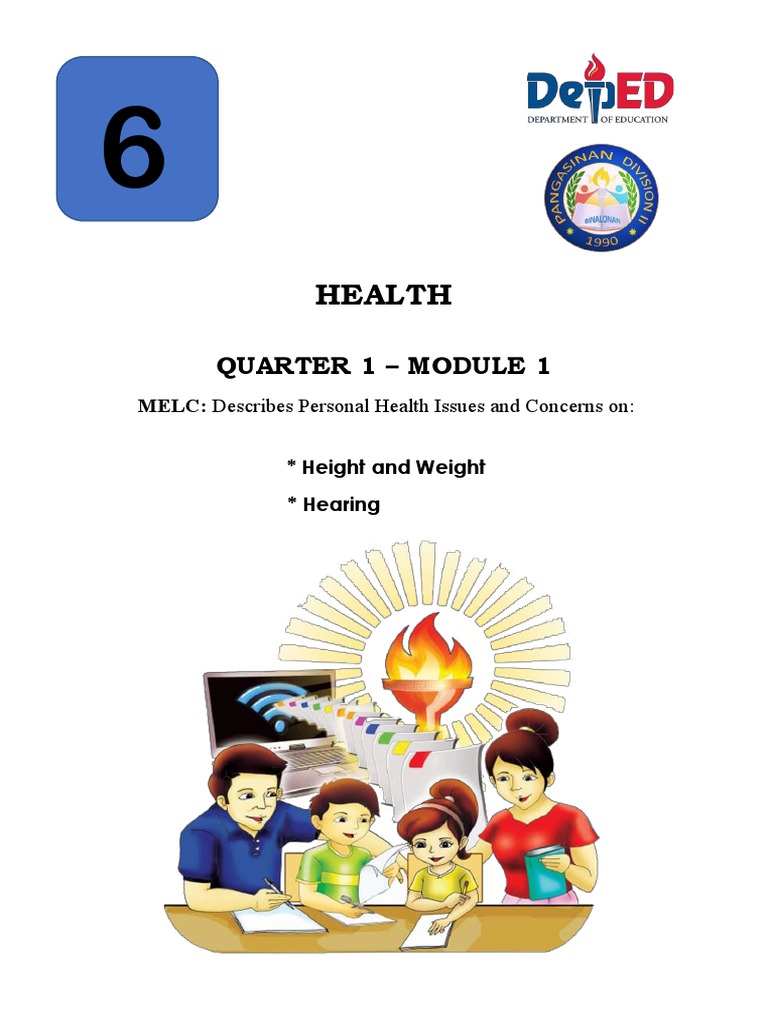 Health 6 Quarter 1 Module1 | PDF | Obesity | Ear