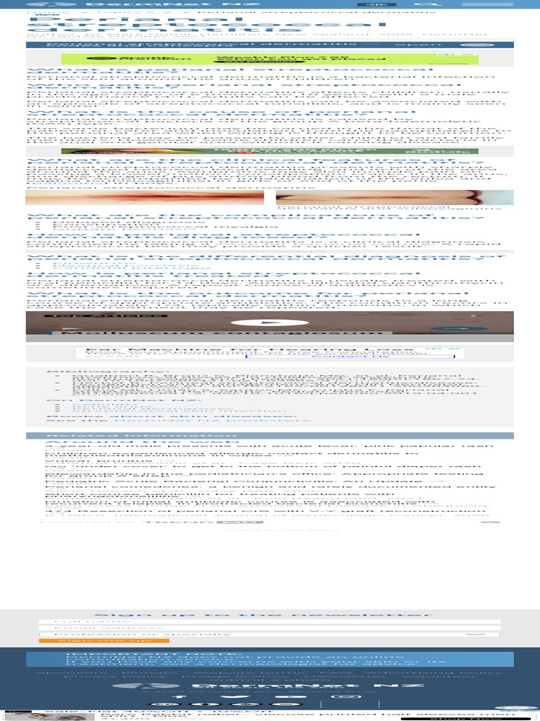 Perianal Streptococcal Dermatitis DermNet NZ | PDF | Diseases And ...